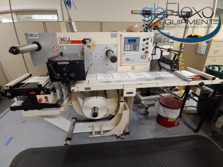 ABG Omega 13" Slitter Rewinder #1735 SOLD - gb Flexo