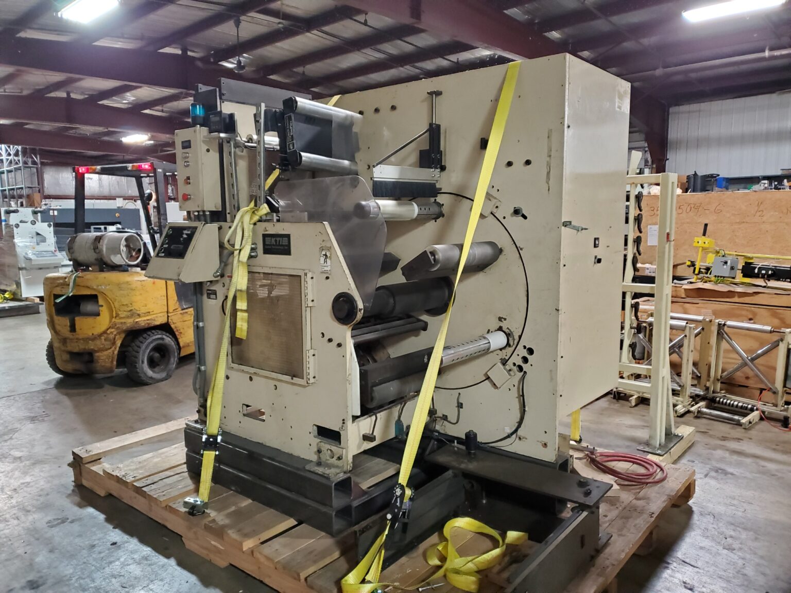 KTI Turret Rewinder 16" MR Series #2038 Offer Pending - gb Flexo