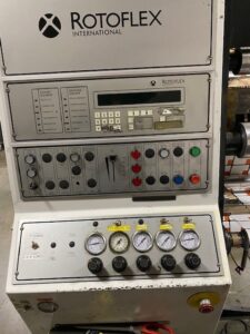 Rotoflex VSI 250 10'' Slitter Rewinder #2049 Off the Market - gb Flexo