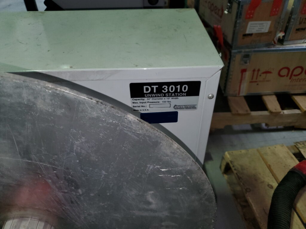 Aztech 10" Unwind with Edge Guide #2075 - gb Flexo