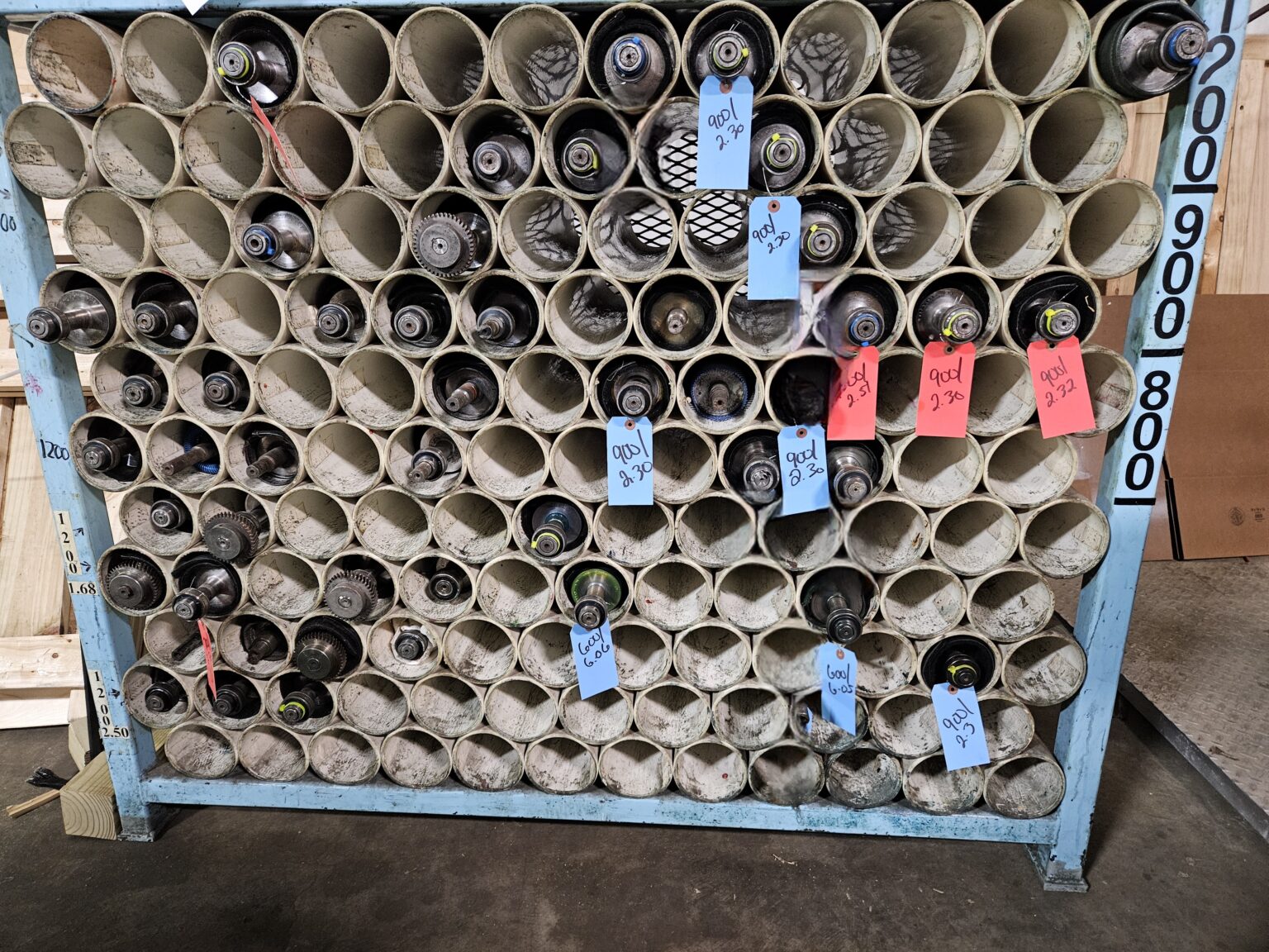 Mark Andy 2200 10″ Anilox Rolls #2079 – gb Flexo