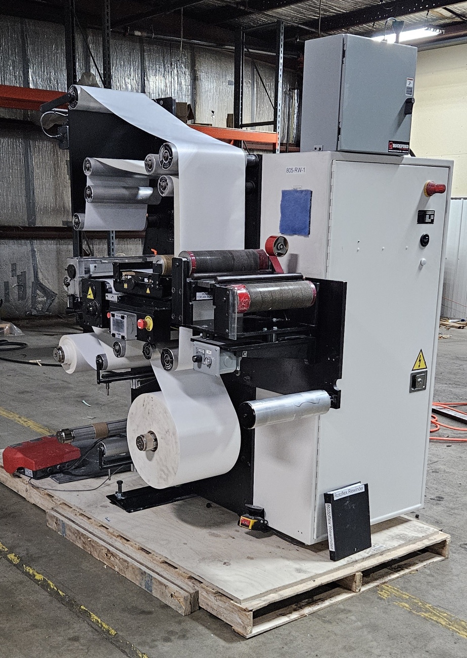 SOLD Rotoflex VSI 330 13" Servo Slitter Rewinder #2412 SOLD - gb Flexo